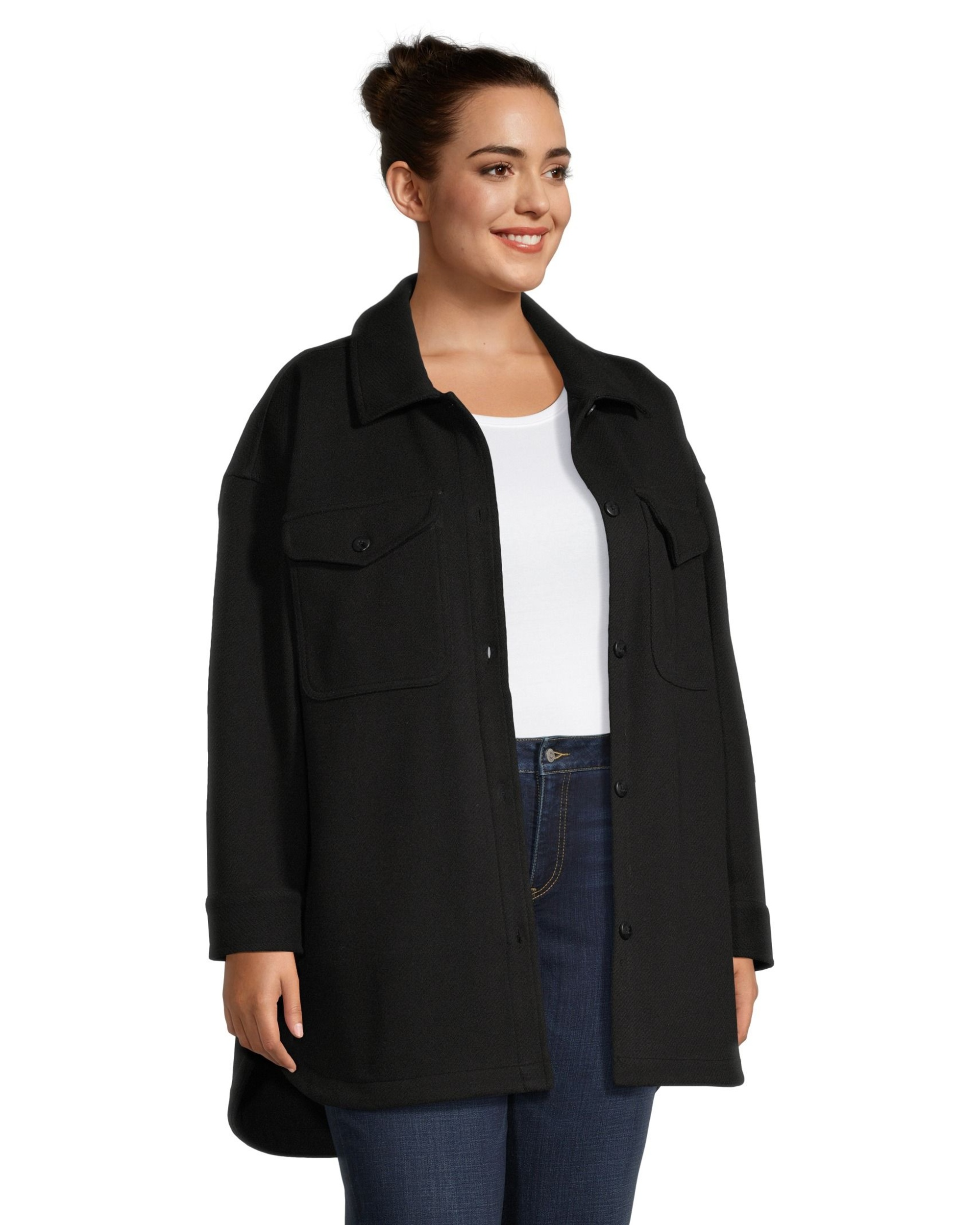 Boston Traders Women's Luxe Twill Shacket | Mark's