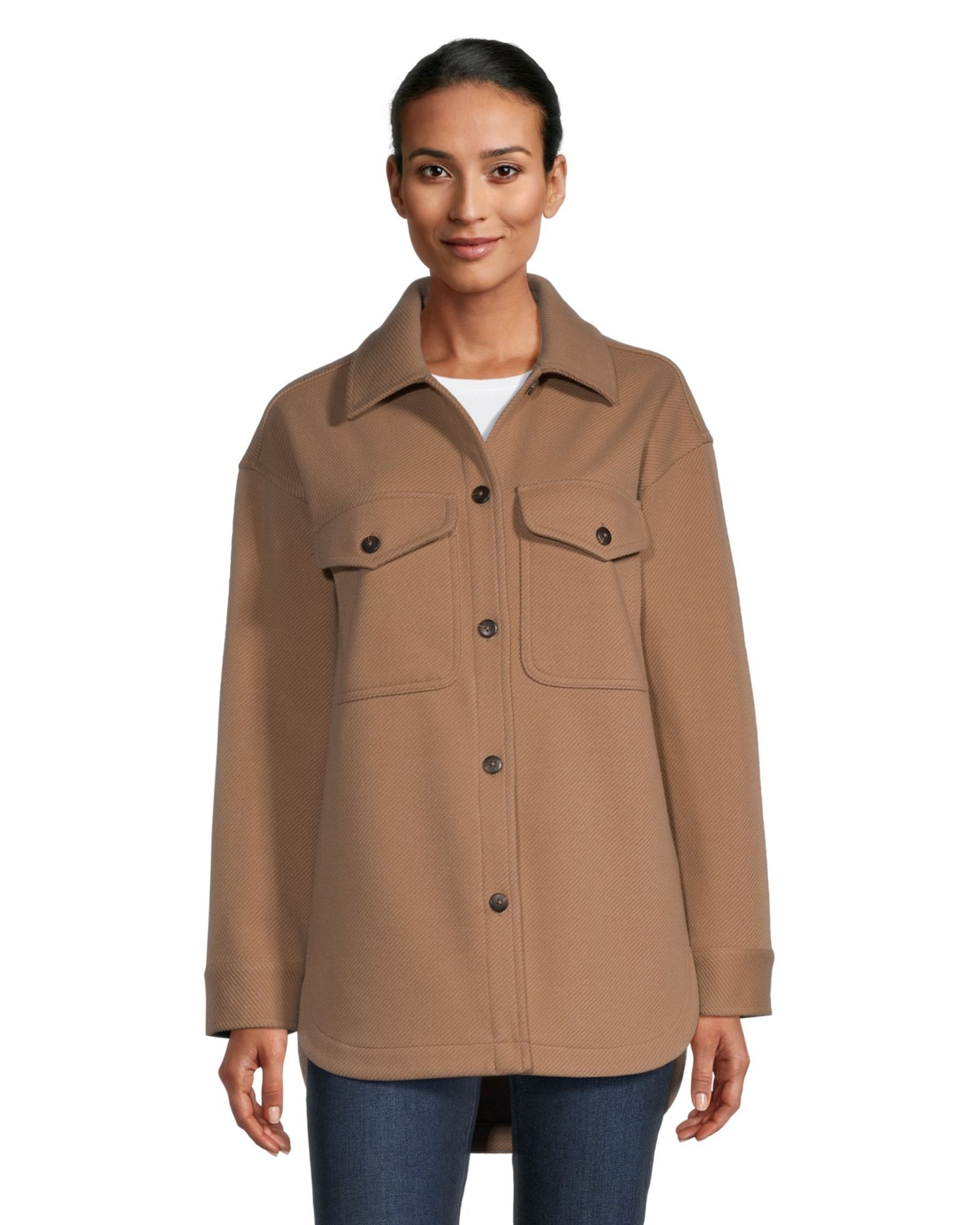 Boston Traders Women's Luxe Twill Shacket | Marks