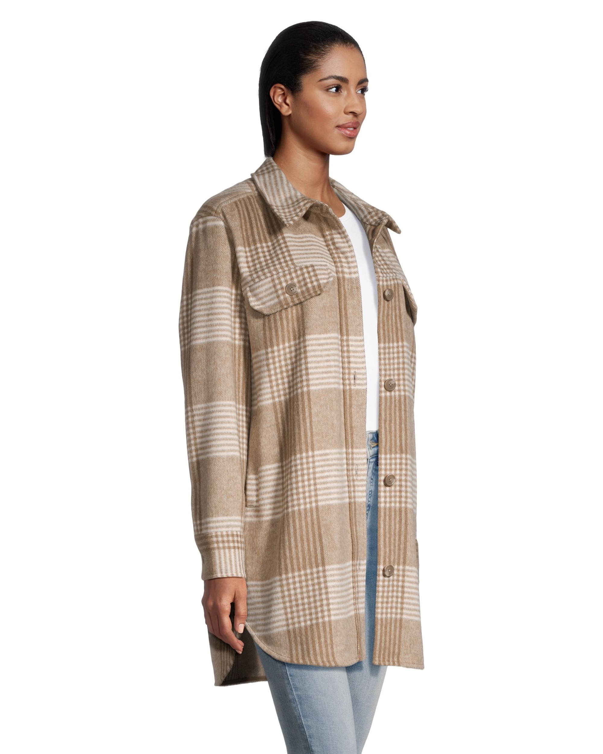Denver Hayes Women's Relaxed Fit Long Shacket | Marks