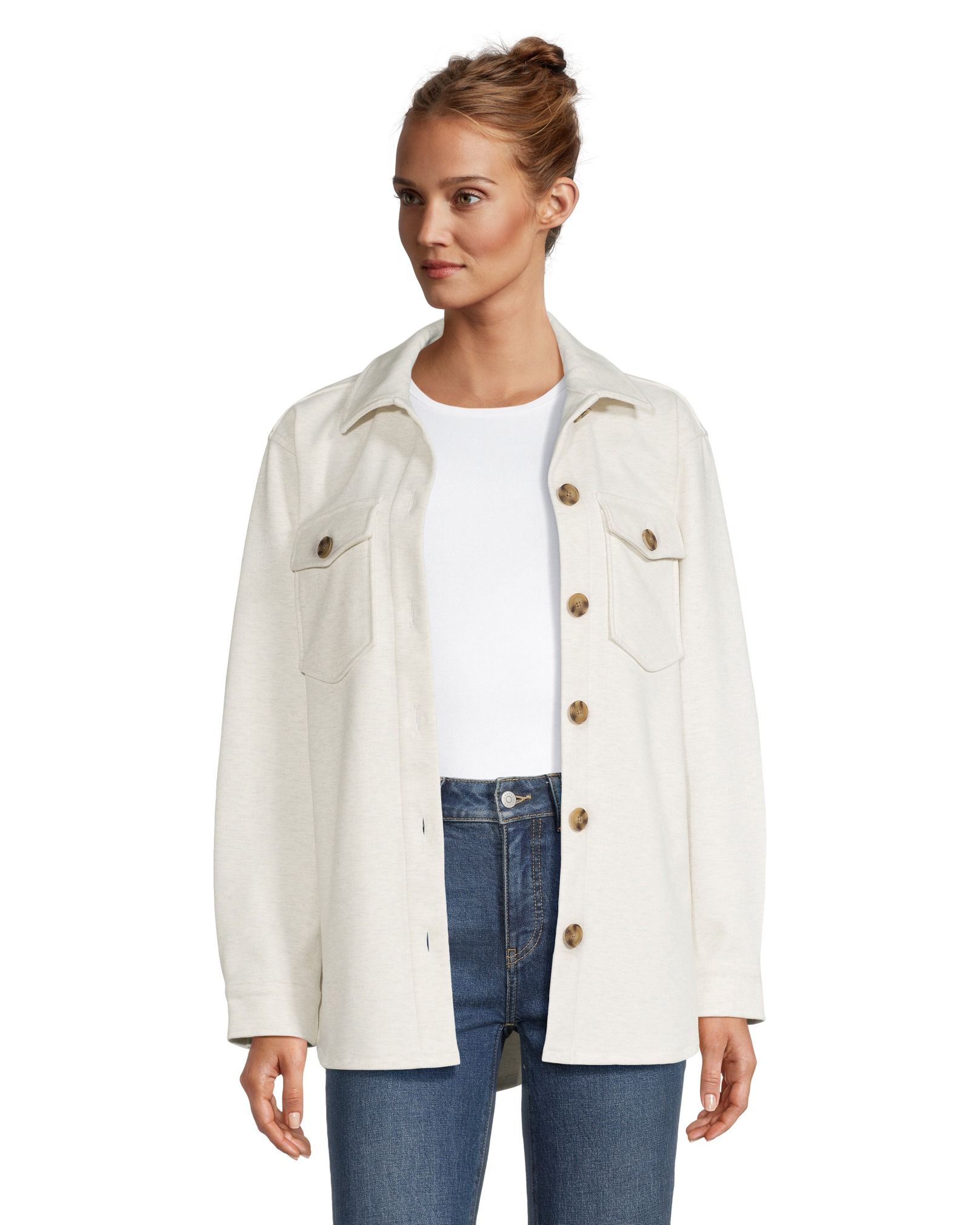 Veste-chemise de printemps en tricot pour femmes, Denver Hayes | L’Équipeur