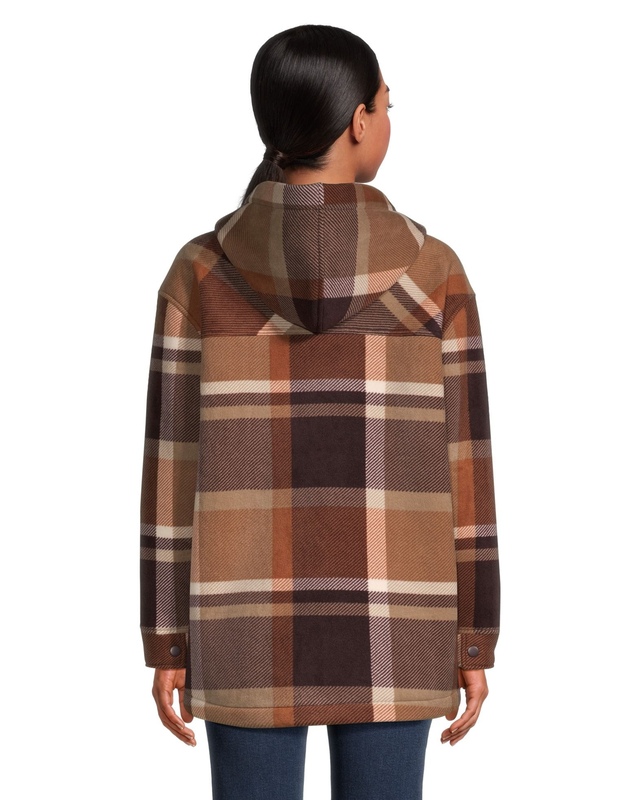 WindRiver Women's Outdoor Hooded Fleece Shacket | Mark's