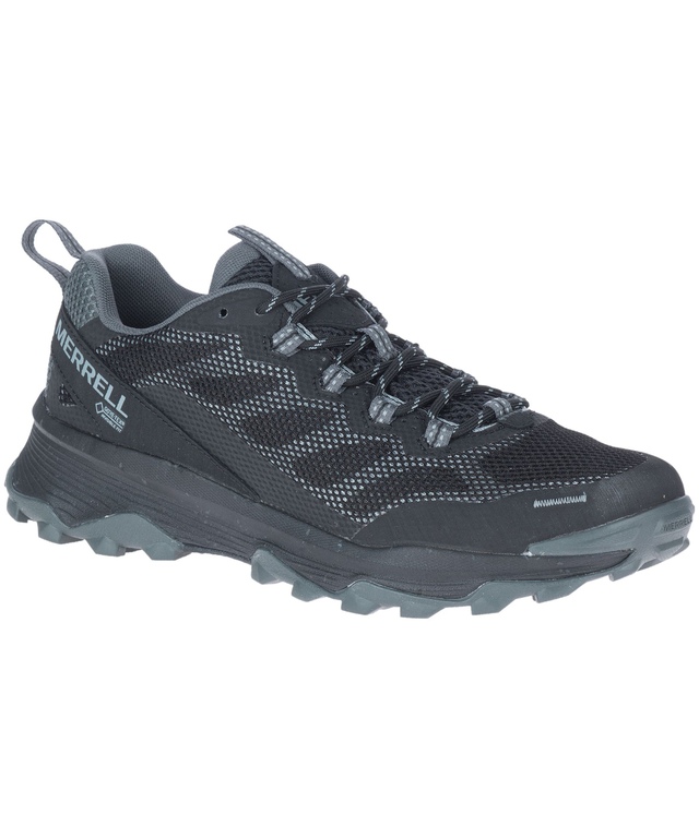 Merrell Men's Speed Strike Gore-Tex Waterproof Hiking Shoes - Black ...