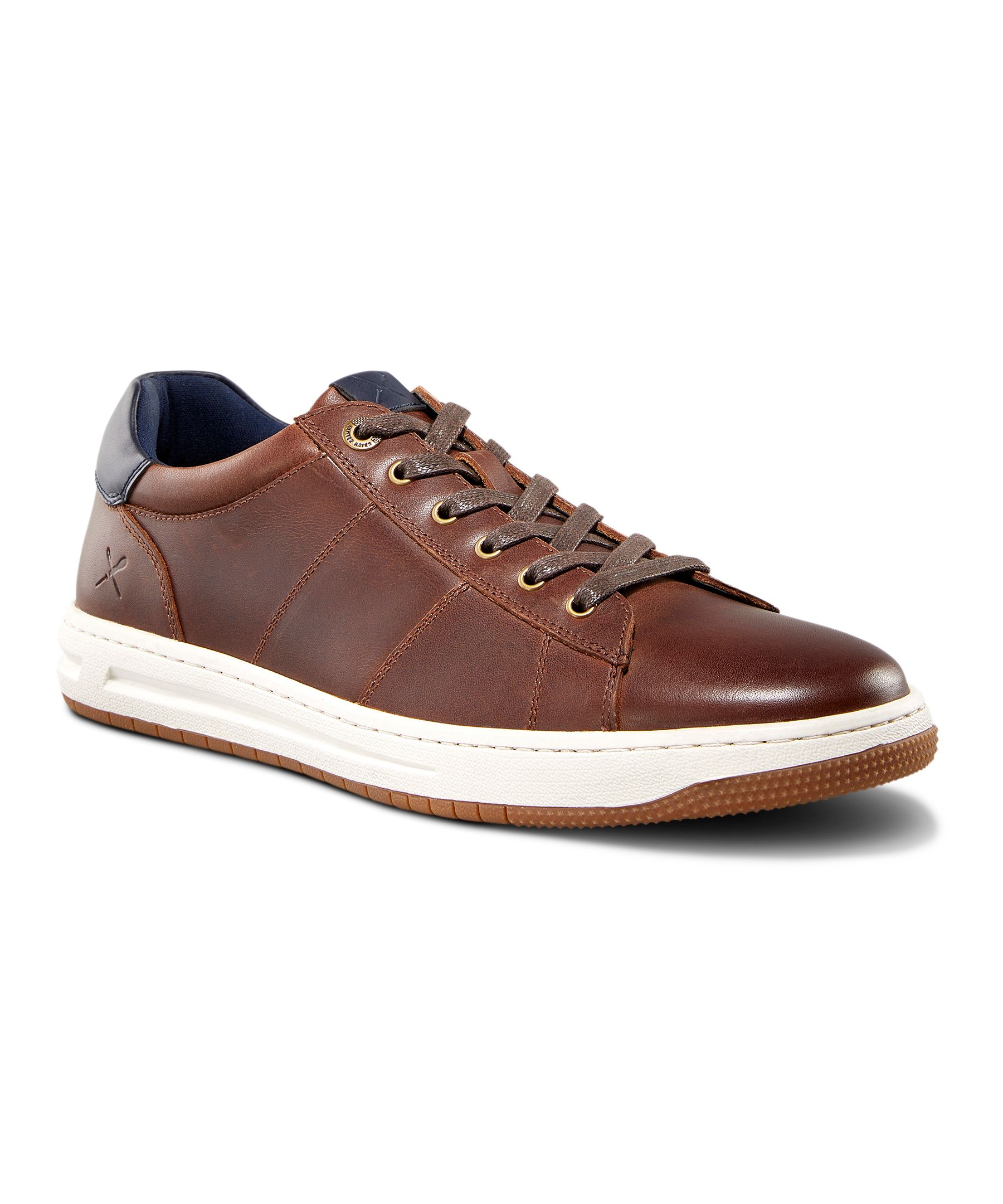 Men's Leather Perth Shoes - Dark Brown | Marks