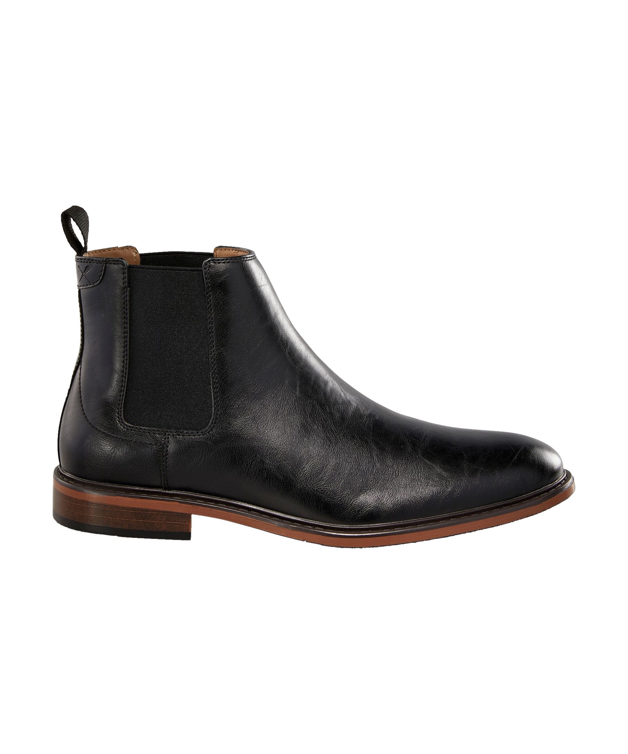 Denver Hayes Men's Odessa Chelsea Boot Wide - Black | Mark's
