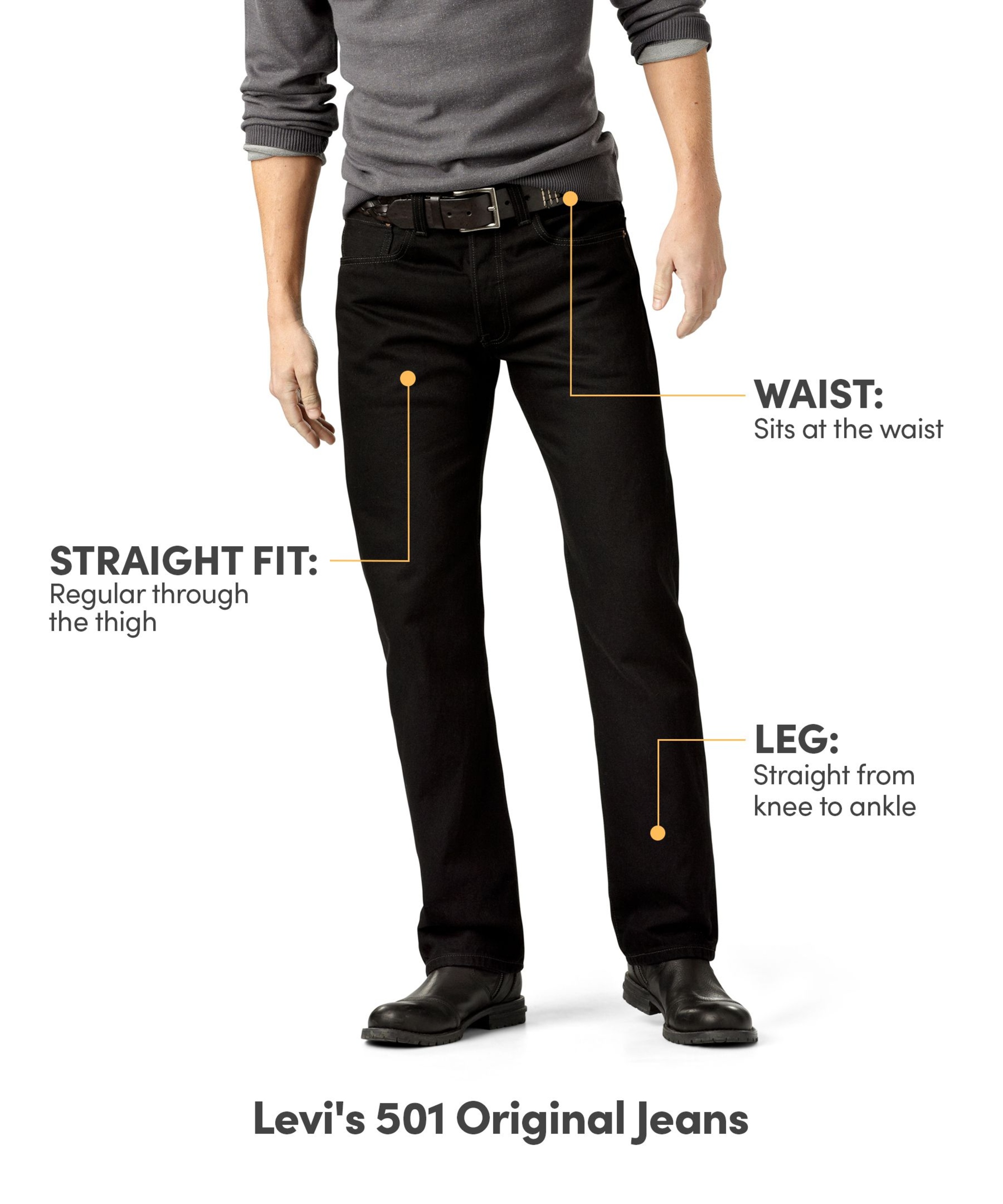Levi's Men's 501 Original Fit Jeans | Mark's