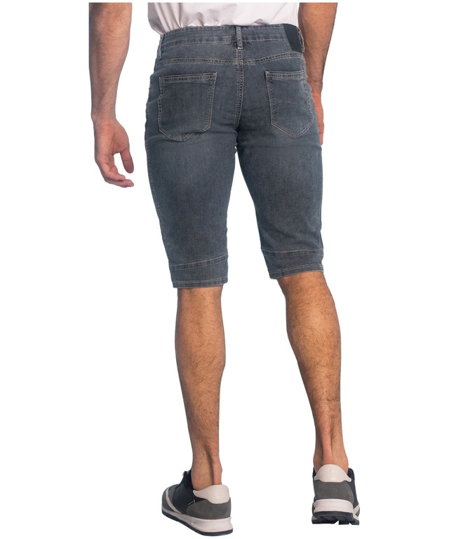 Black Bull Men's Capri Edward Chem Stone Low Rise 14.5 Inch Jean Shorts ...
