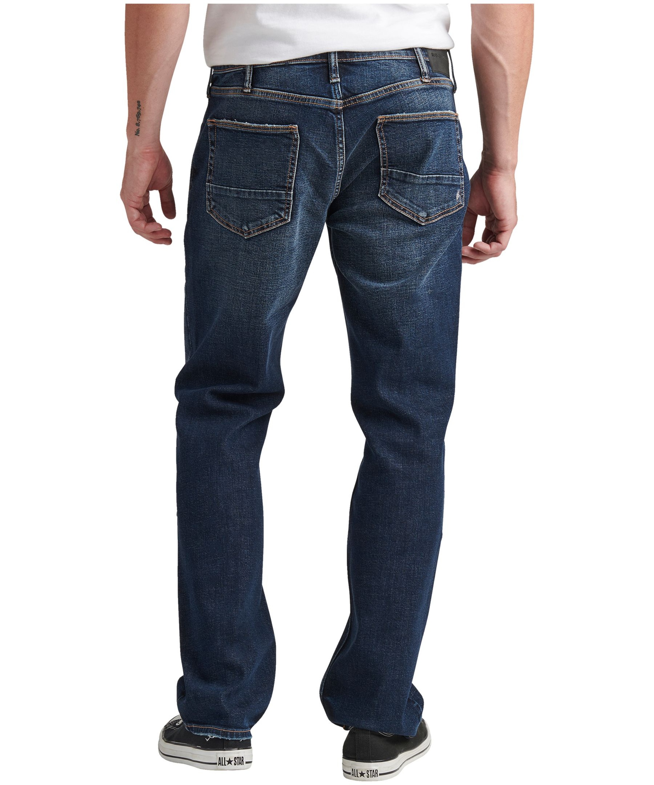 Silver Men's Machray Classic Straight Fit Jeans | Mark's