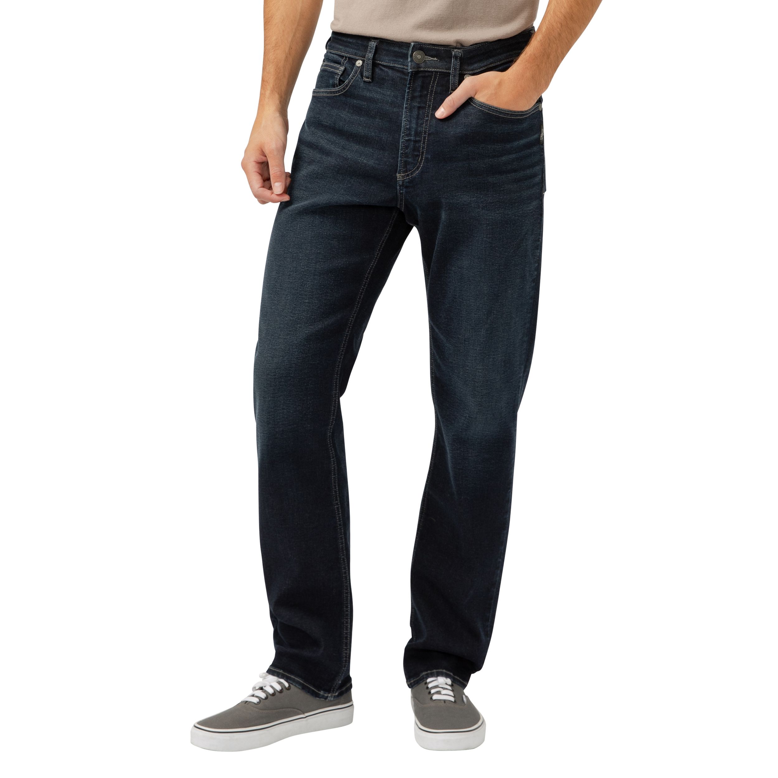 Silver Men's Machray Athletic Slim Fit Jeans | Mark's