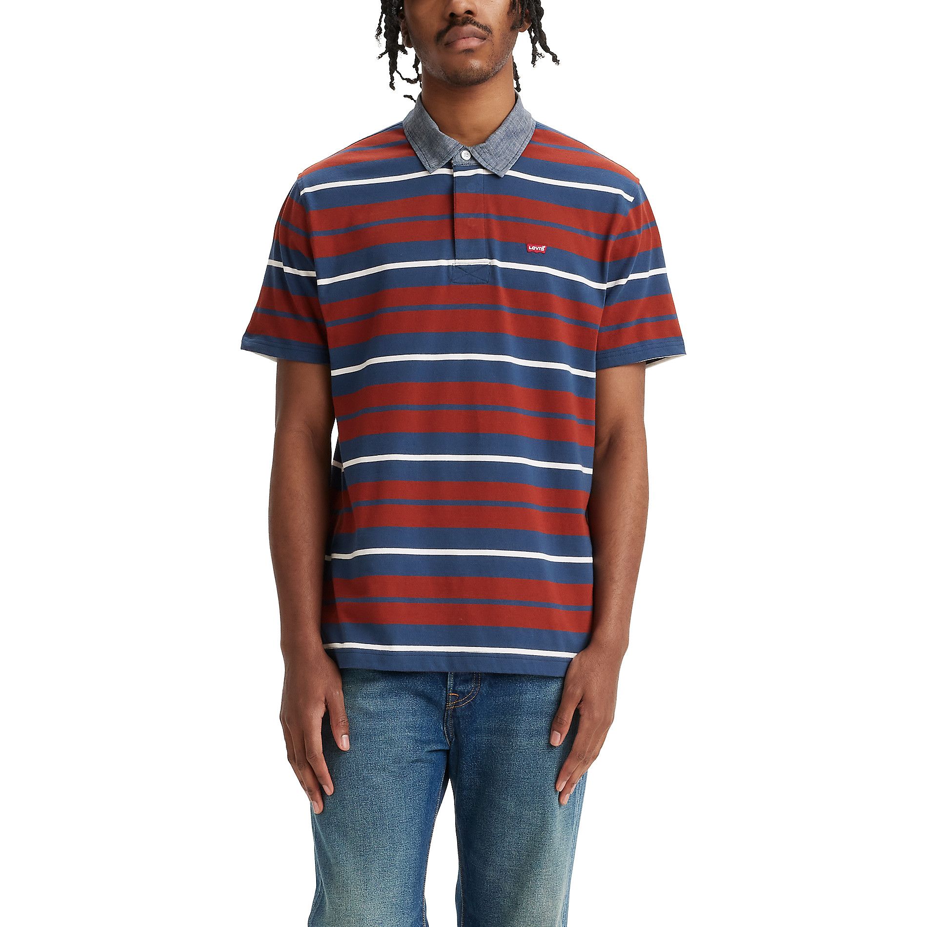 Levi's Men's Classic Heavyweight Knit Rugby Shirt | Marks