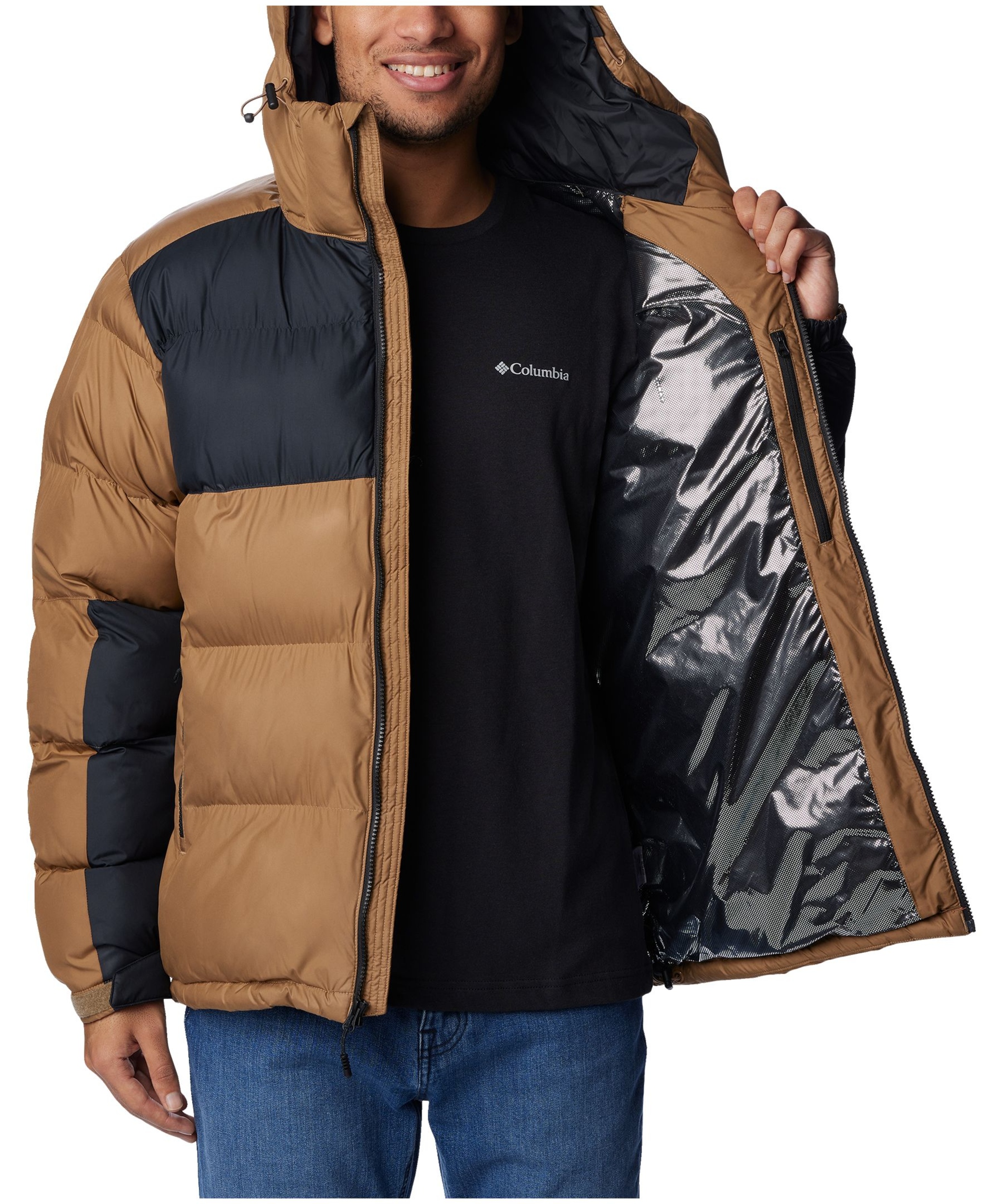 Veste Bouffante Avec Capuche Hydrofuge Et Isolée Avec Omni Heat Pour