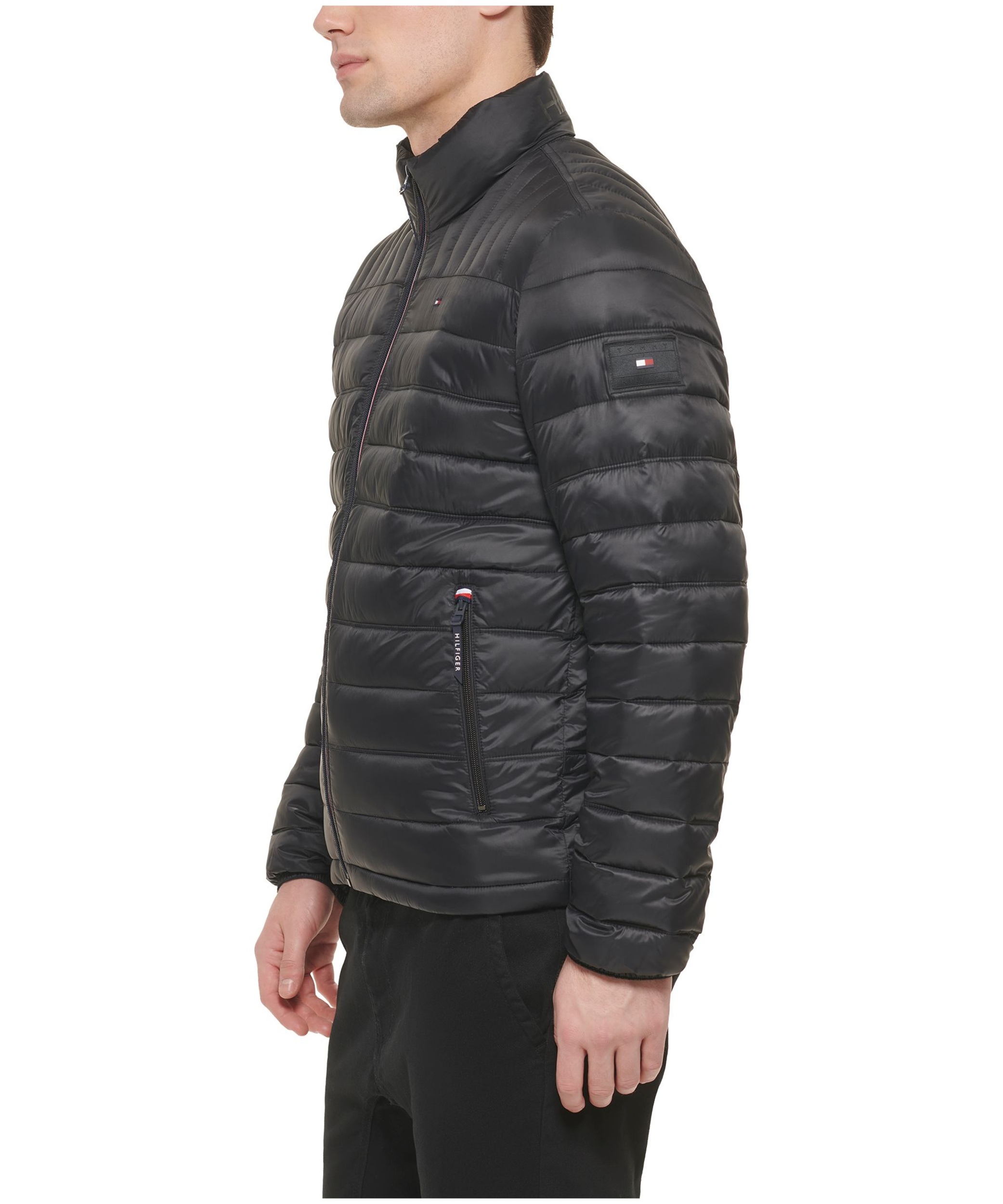 Tommy Hilfiger Mens Ultra Loft Packable Puffer Jacket Marks