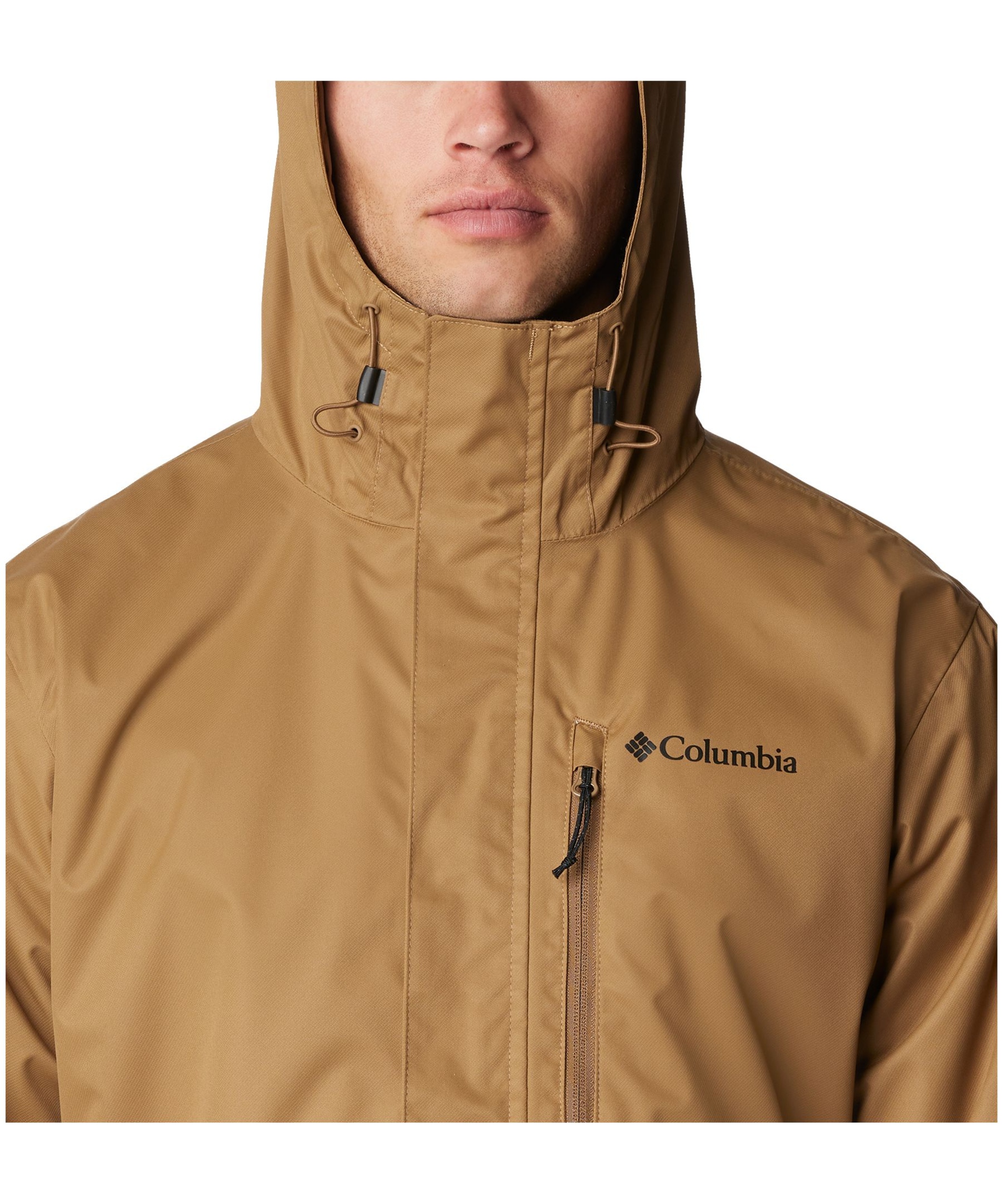 Columbia Men's Hikebound Omni-TECH™ Waterproof-Breathable Hooded Long ...