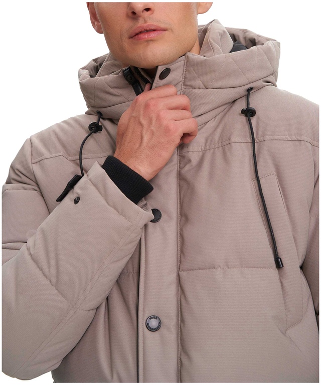 Noize Men's Russel Mid Length Parka Jacket | Marks