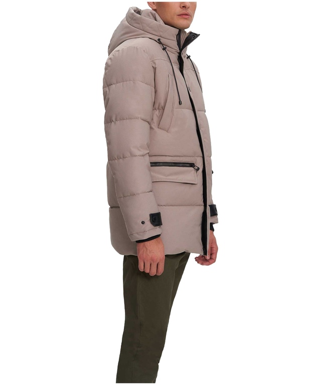 Noize Men's Russel Mid Length Parka Jacket | Marks