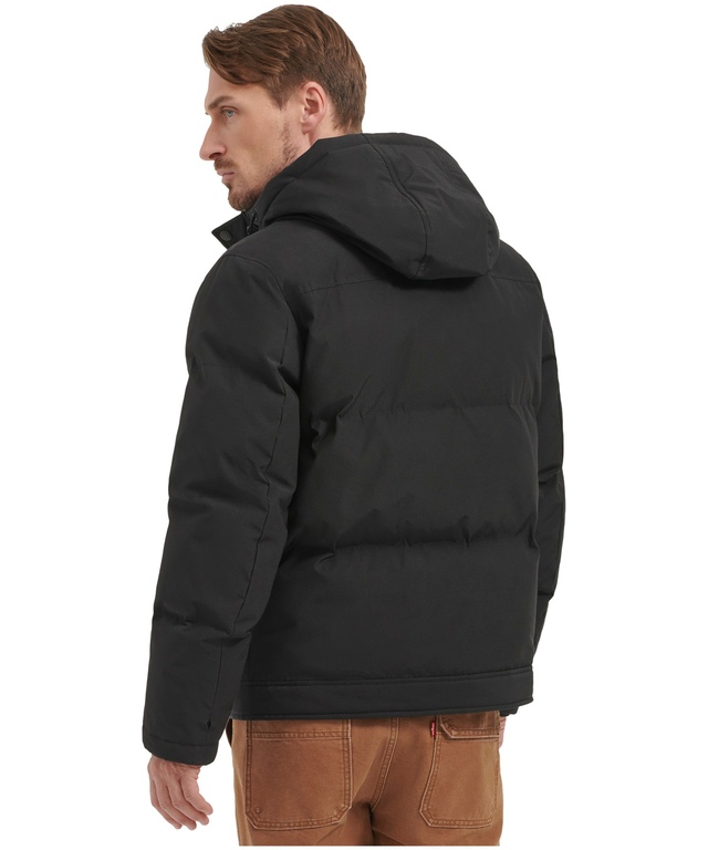 Levi's Men's Arctic Cloth 4 Pocket Waterproof-Breathable Insulated Hooded Parka Jacket | Mark's