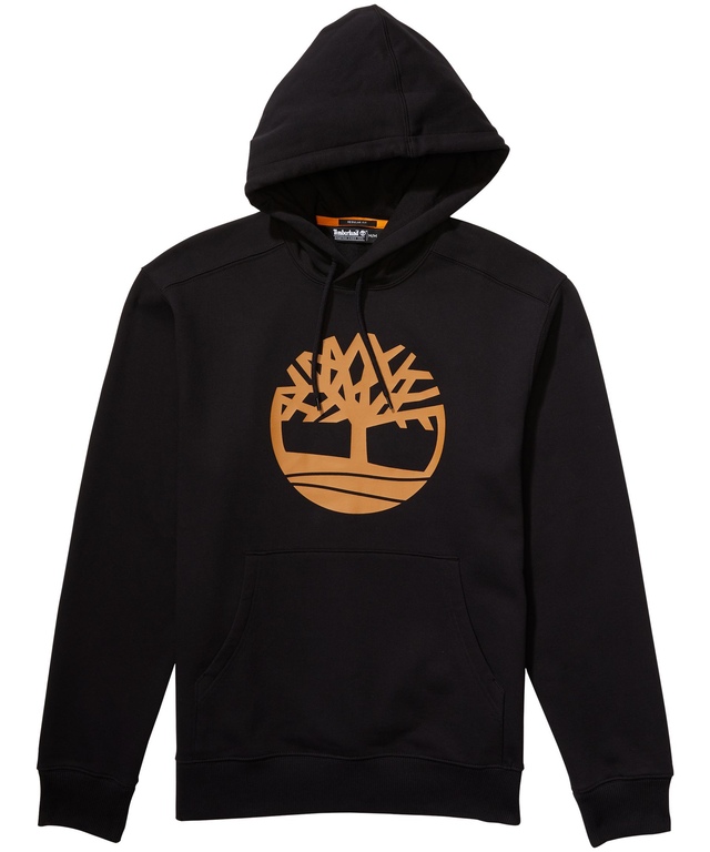 Timberland Chandail à capuche à enfiler à logo d'arbre pour hommes ...