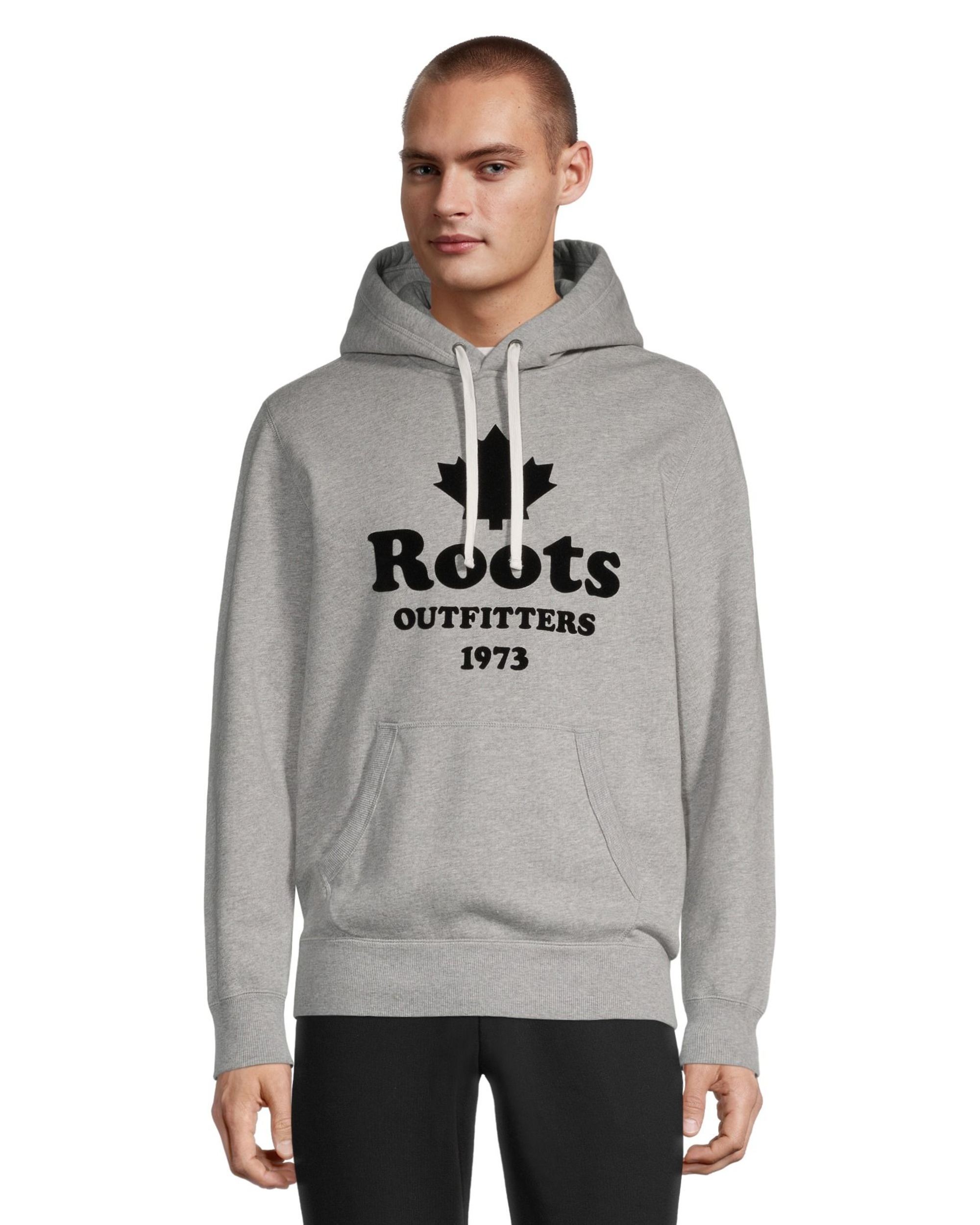 ROOTS Men's Outfitters Kangaroo Pocket Soft Fleece Hoodie | Mark's