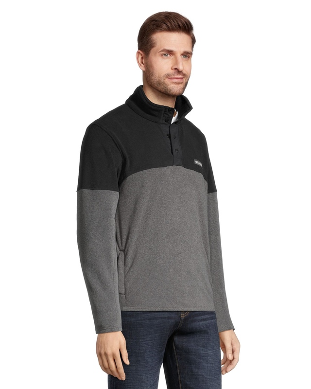 Columbia Basin Trail Half Snap Fleece with Zippered Pockets | Mark's