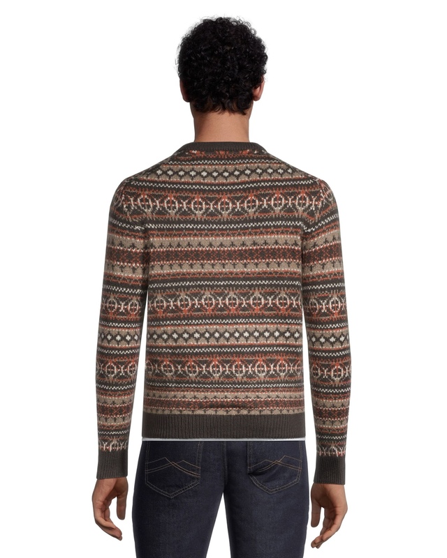 WindRiver Heritage Men's Fairisle AO Crewneck Sweater | Mark's