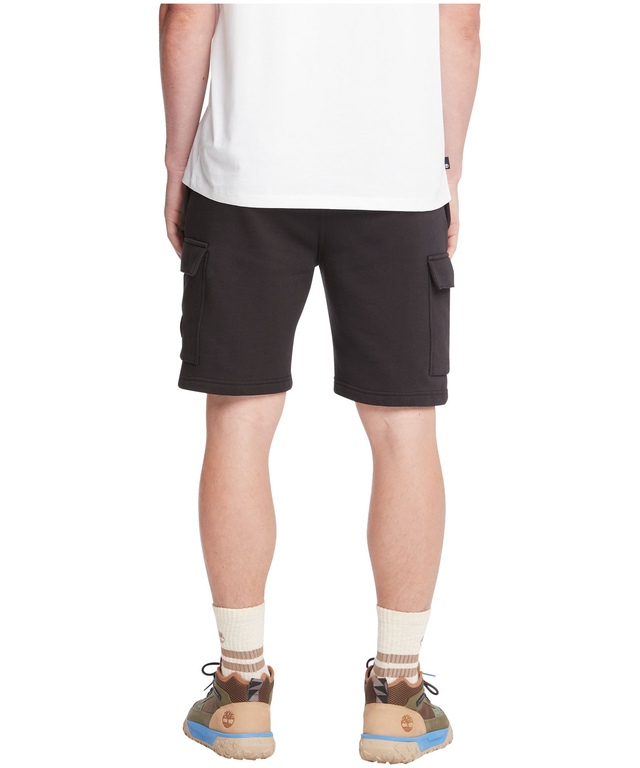 Timberland Men's Fleece Woven Badge Sweatshorts | Mark's