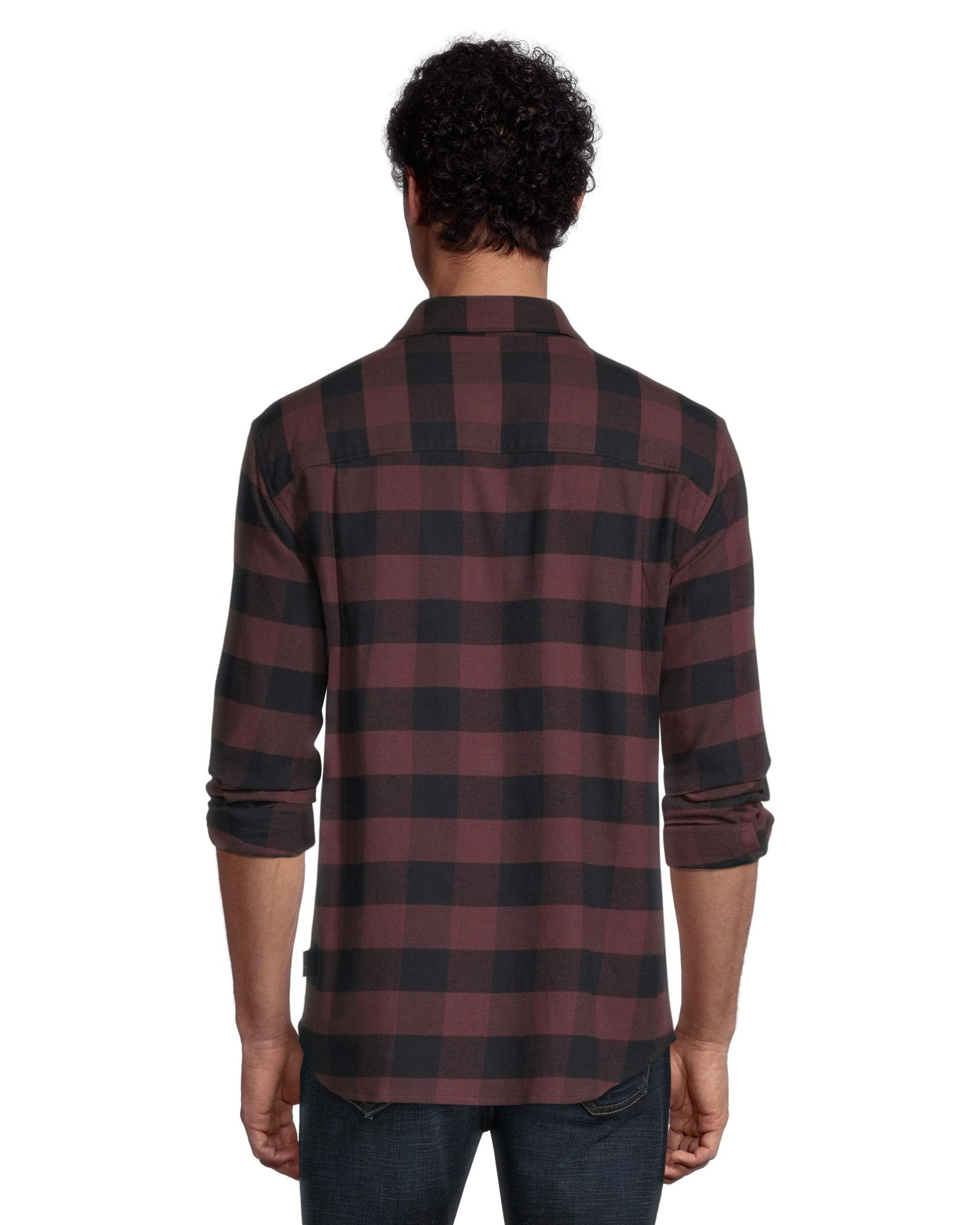 WindRiver Men's Stretch Regular Fit Basic Flannel Shirt | Mark's