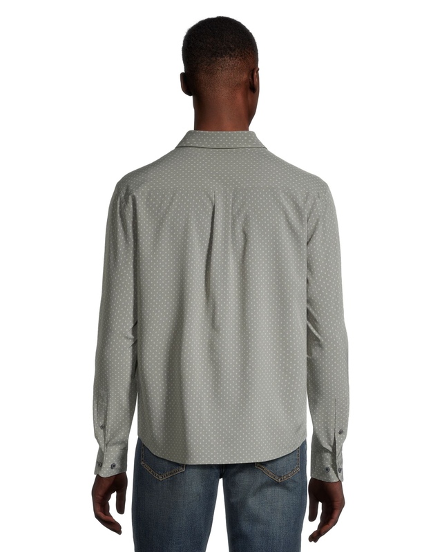 Denver Hayes Mens Hybrid 4 Way Stretch Long Sleeve Shirt Marks