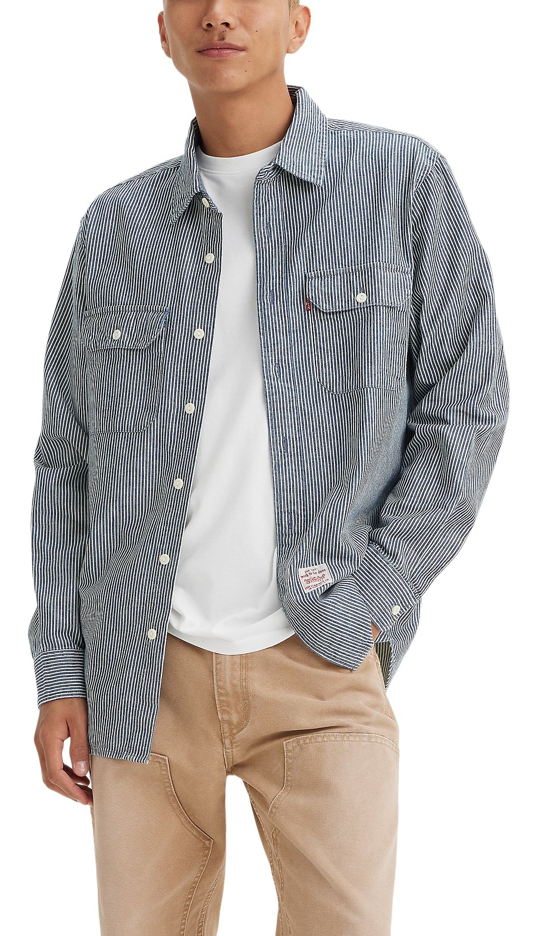 Levi's Men's Classic Work Button Up Cotton Shirt | Mark's