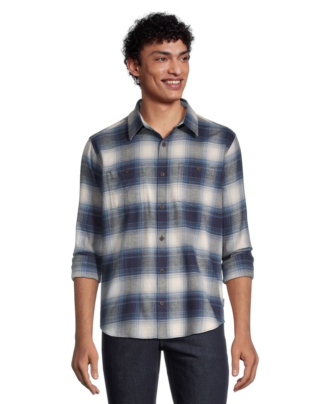 WindRiver Men's Basic Stretch Flannel Shirt | Mark's