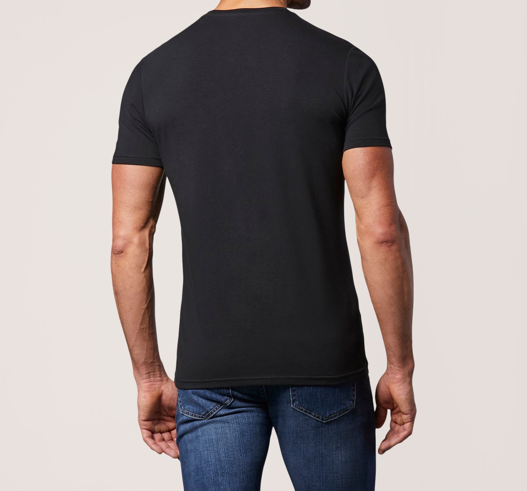 Denver Hayes Men's Stretch Modern Fit Crewneck T Shirt | Marks