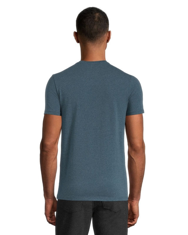 Denver Hayes Mens Stretch Modern Fit Crewneck T Shirt Marks