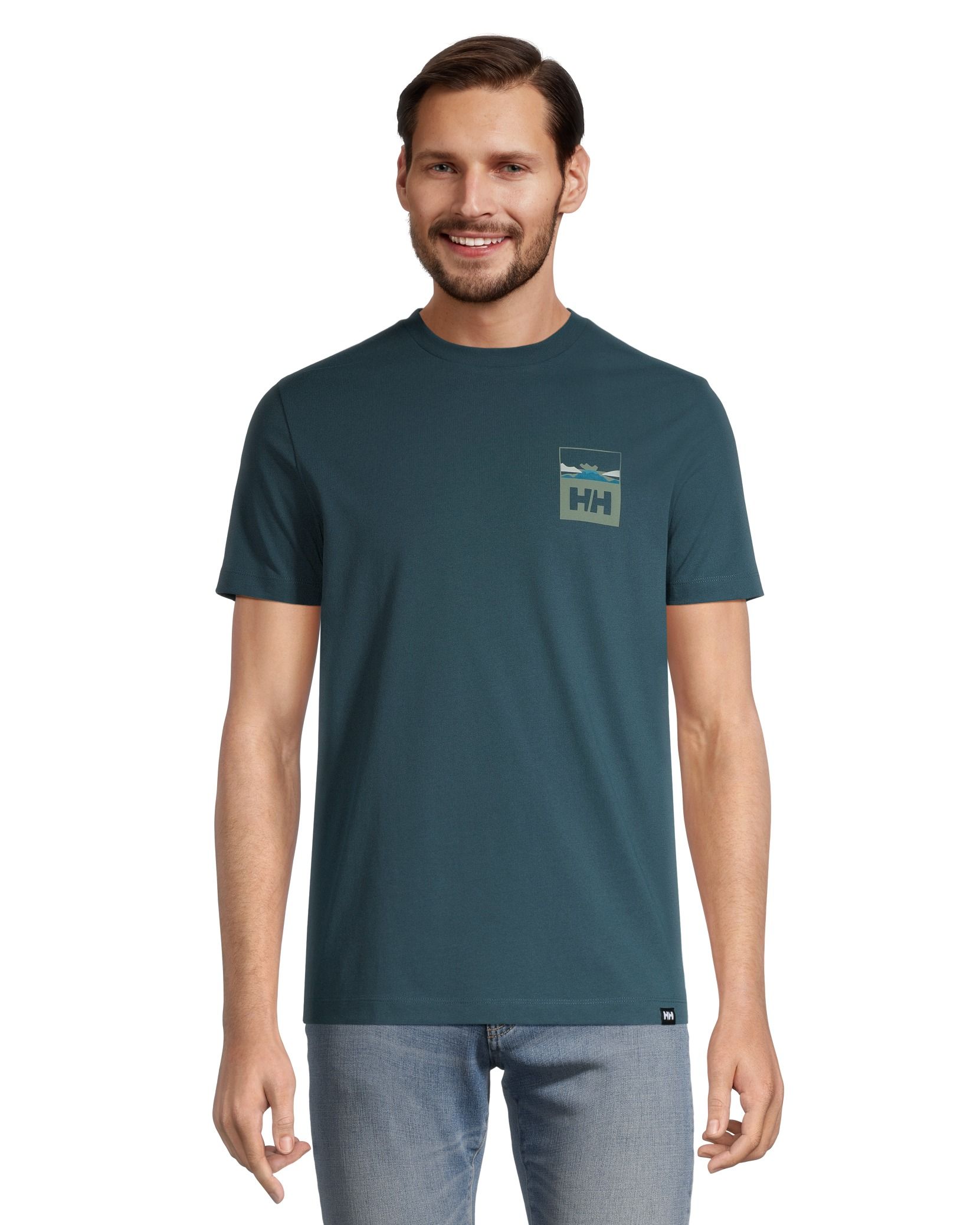 Helly Hansen Men's Back Mountain Graphic Short Sleeve T Shirt | Mark's