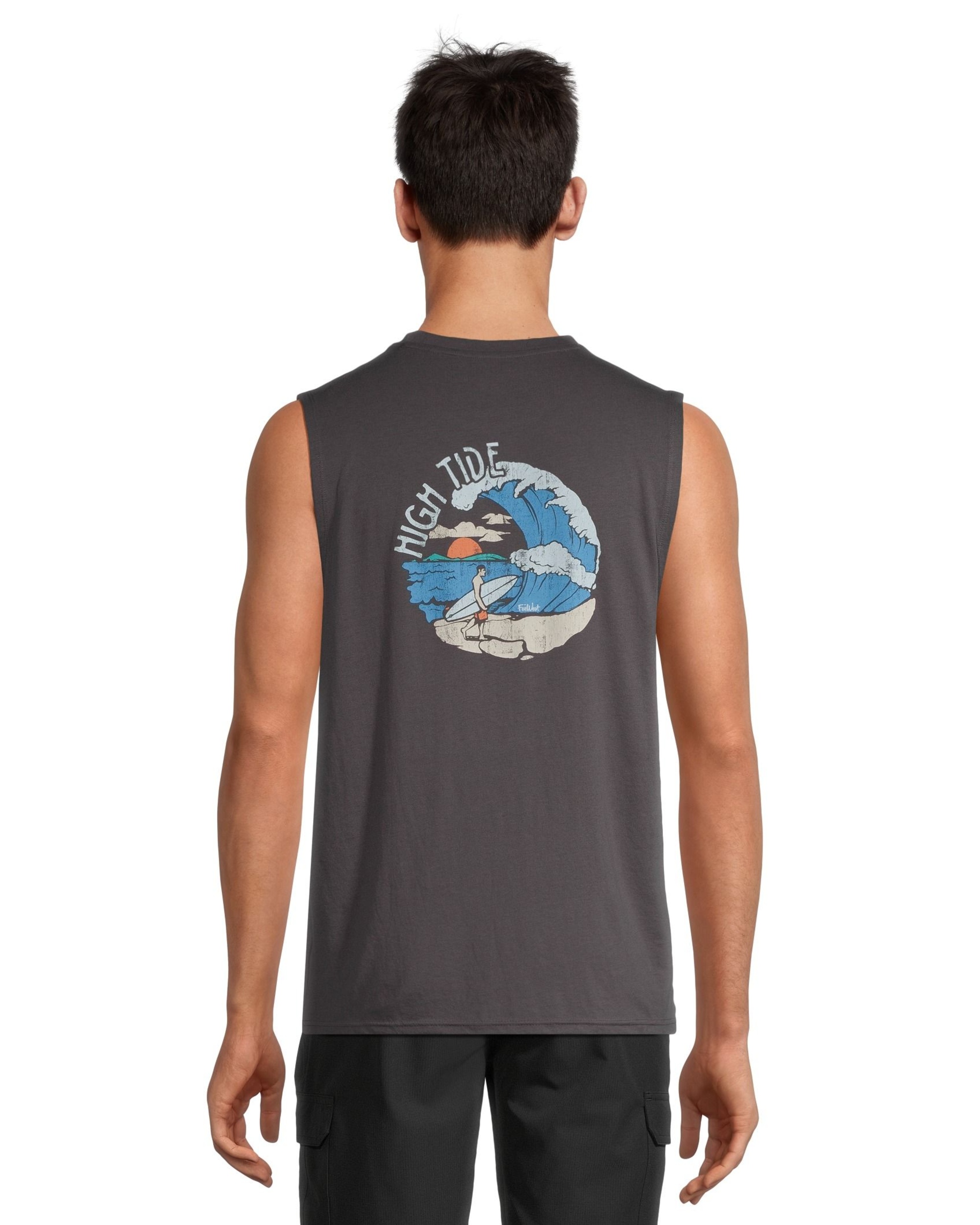 FarWest Men's High Tide Graphic Muscle Top | Mark's