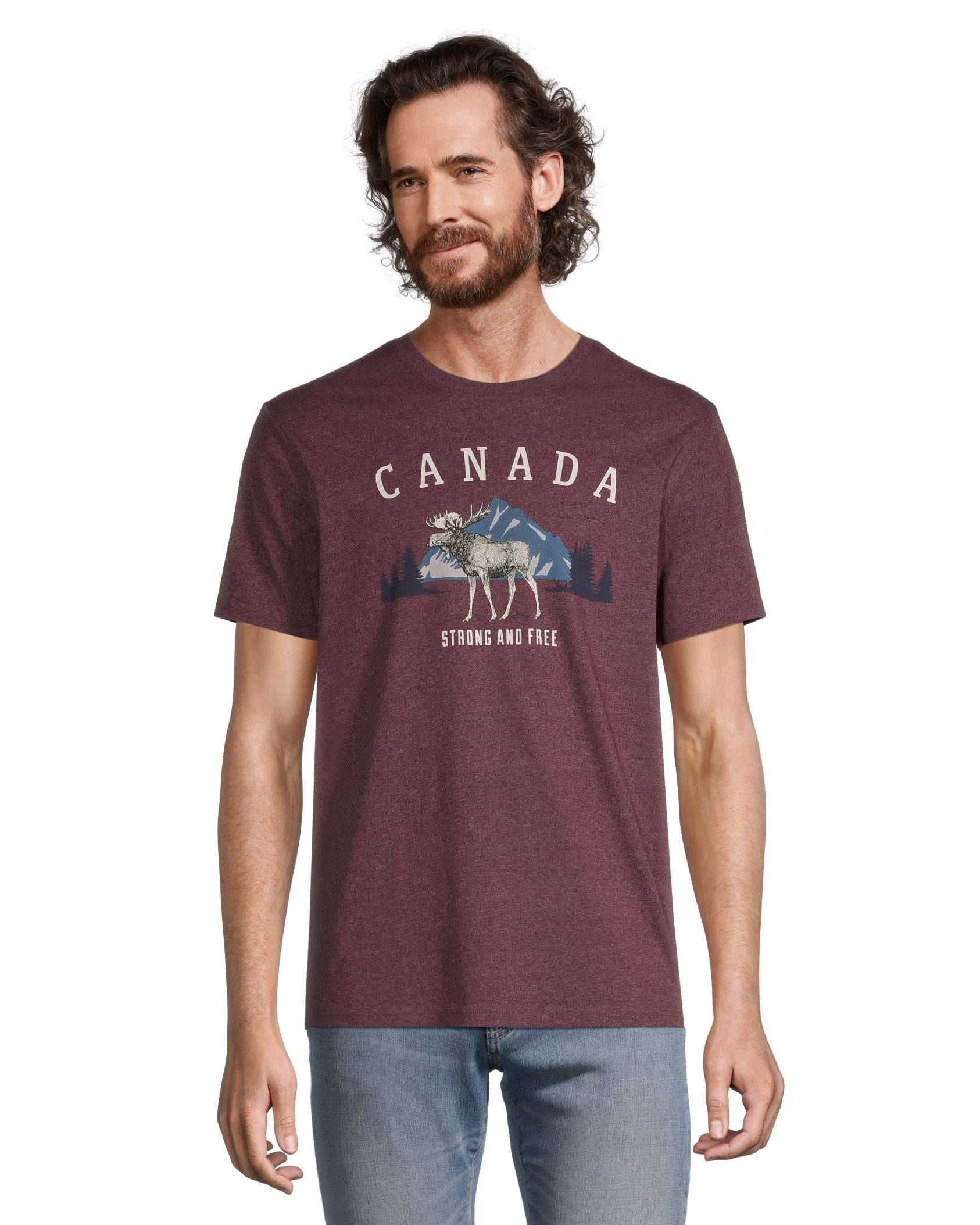 Jumpstart Men's Strong and Free Graphic T Shirt | Mark's