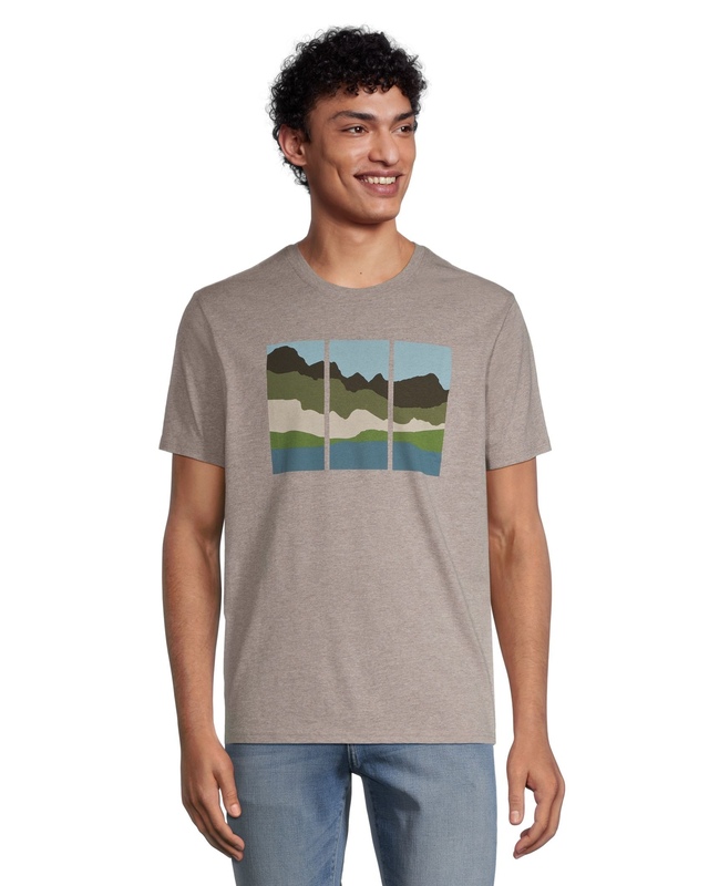 Jumpstart Men's Colour Block Graphic T Shirt | Marks