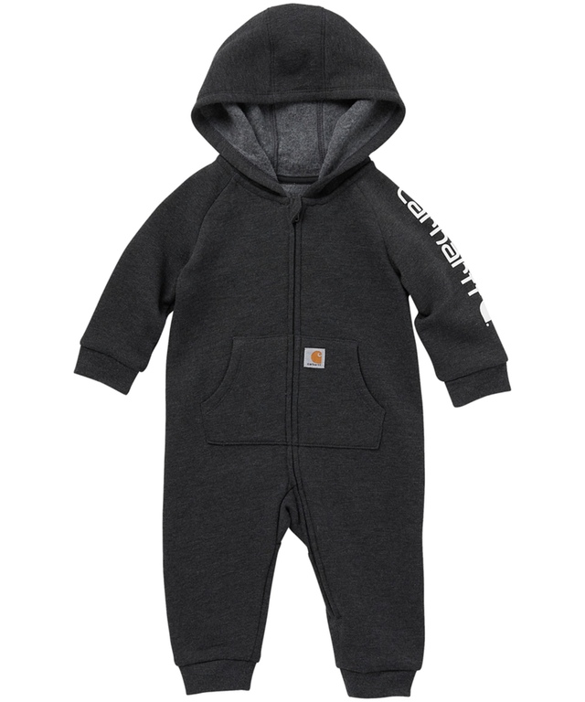 Baby Boys' Zip Front Hooded Coveralls | Marks