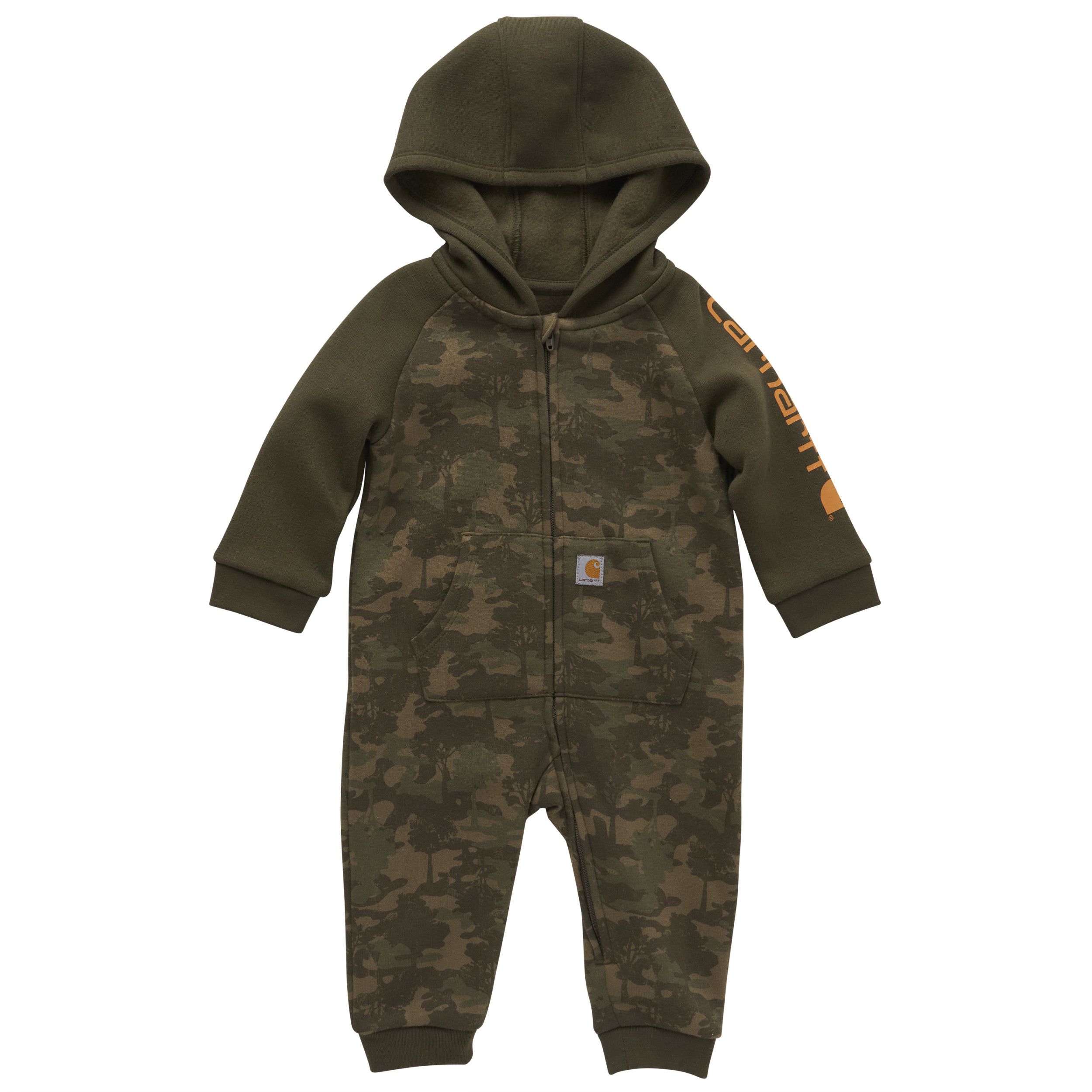 Carhartt Baby Unisex Long Sleeve Zip Front Hooded Coverall | Mark's