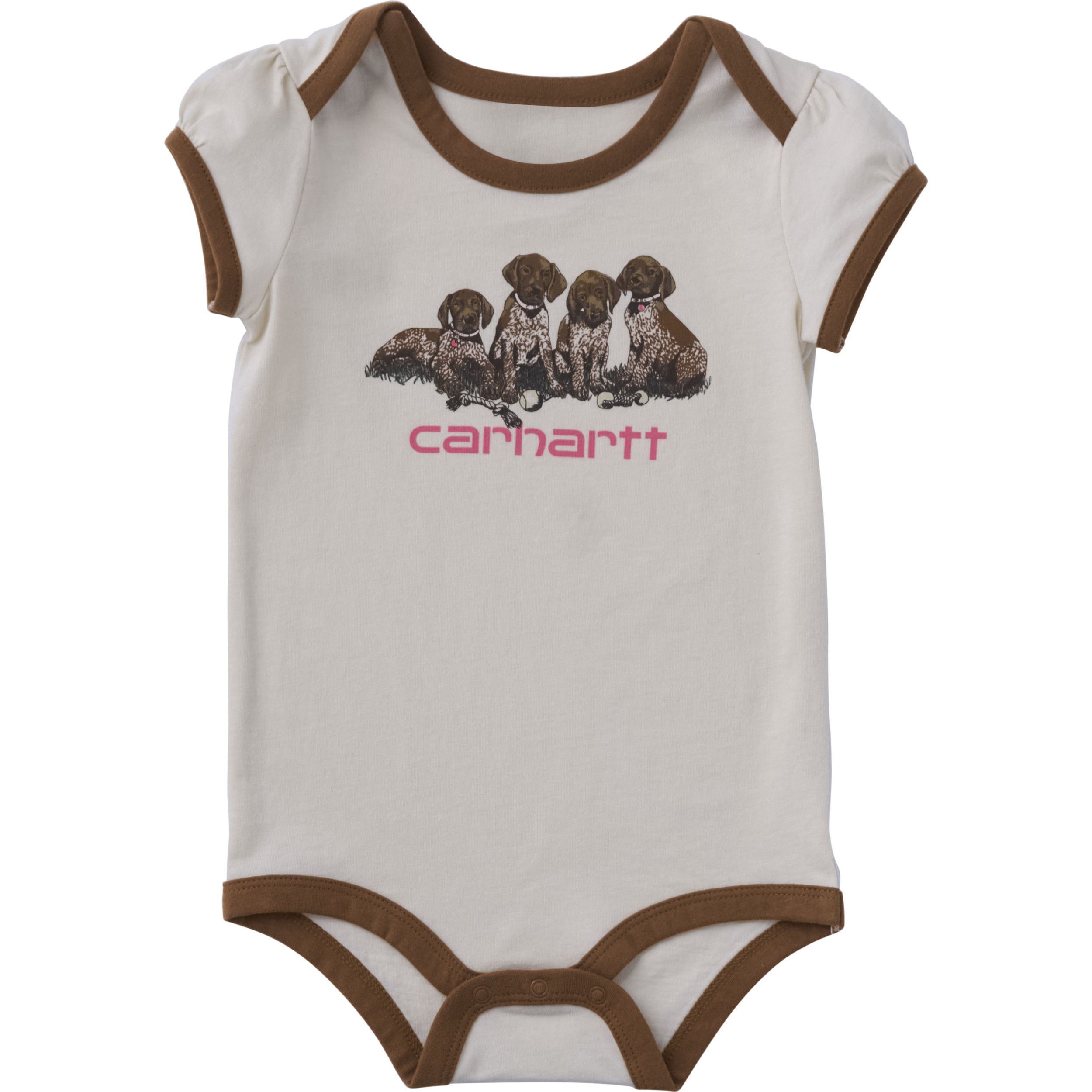 Carhartt Baby Short Sleeve Puppies Bodysuit | Mark's