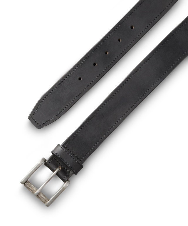 Denver Hayes Men's Full Grain Buffalo Leather Distressed Belt | Marks