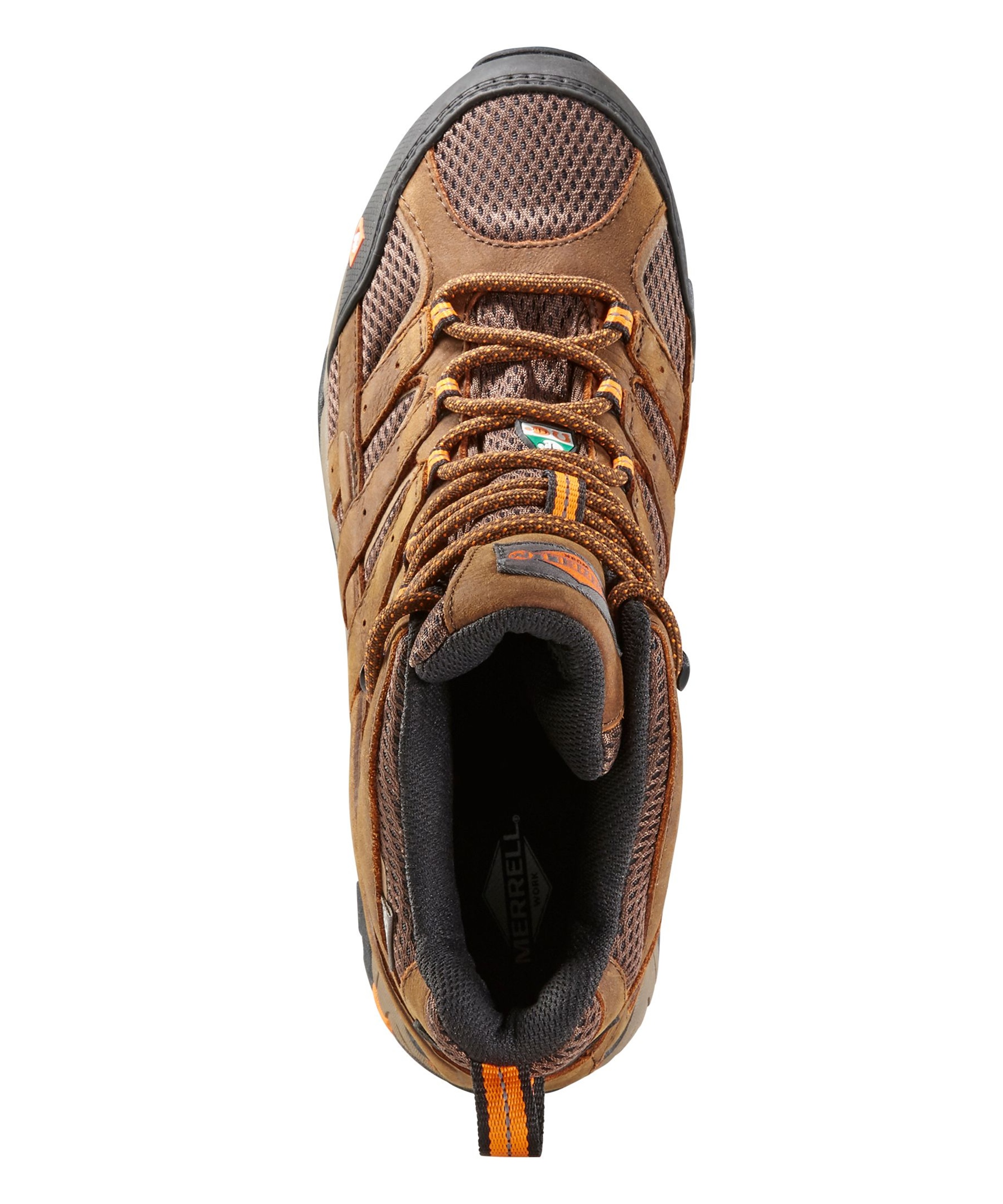 Merrell Work Men's Composite Toe Composite Plate Moab Vertex Mid-Cut ...