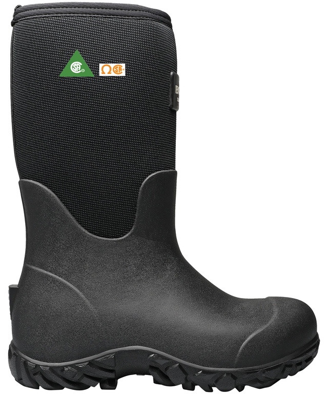 Bogs Men's Workman Composite Toe Composite Plate Waterproof Wet Weather ...