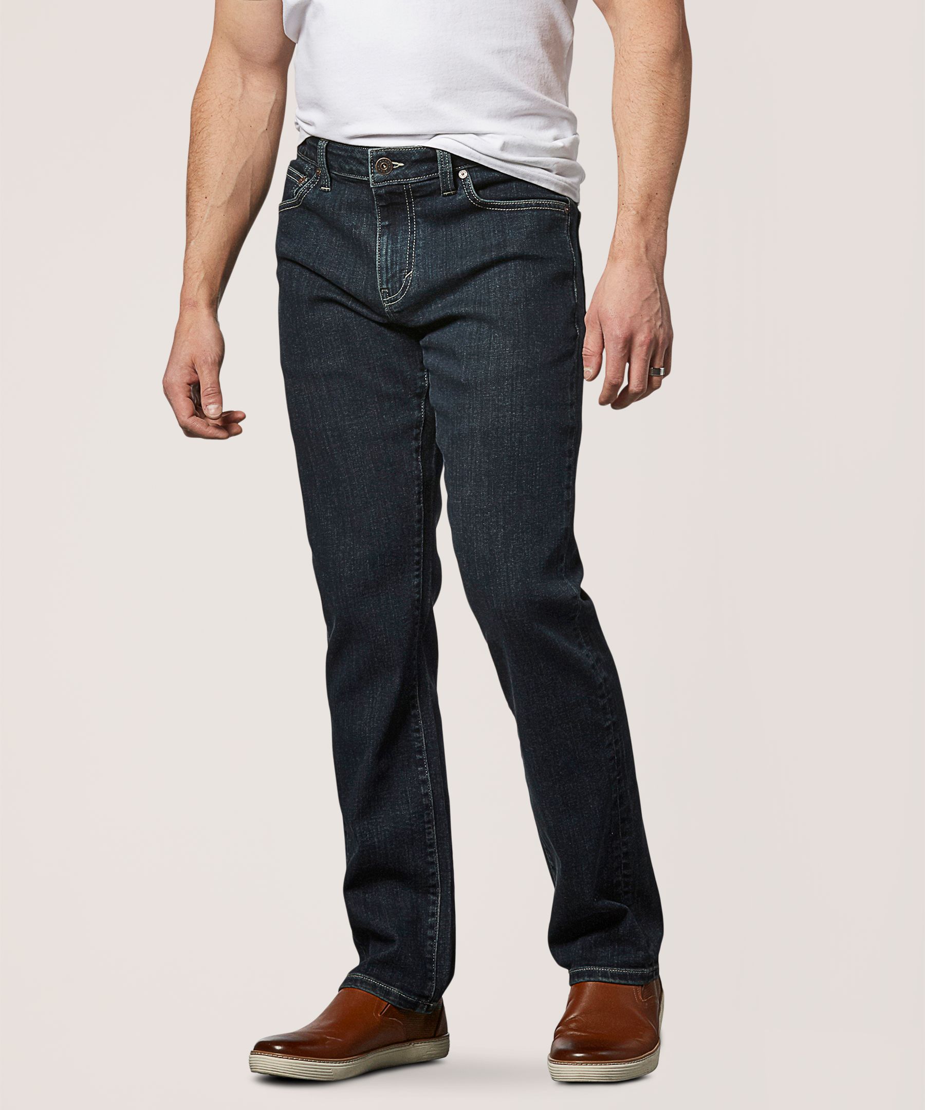 Denver Hayes Men's FLEXTECH Straight Fit Stretch Jeans | Mark's