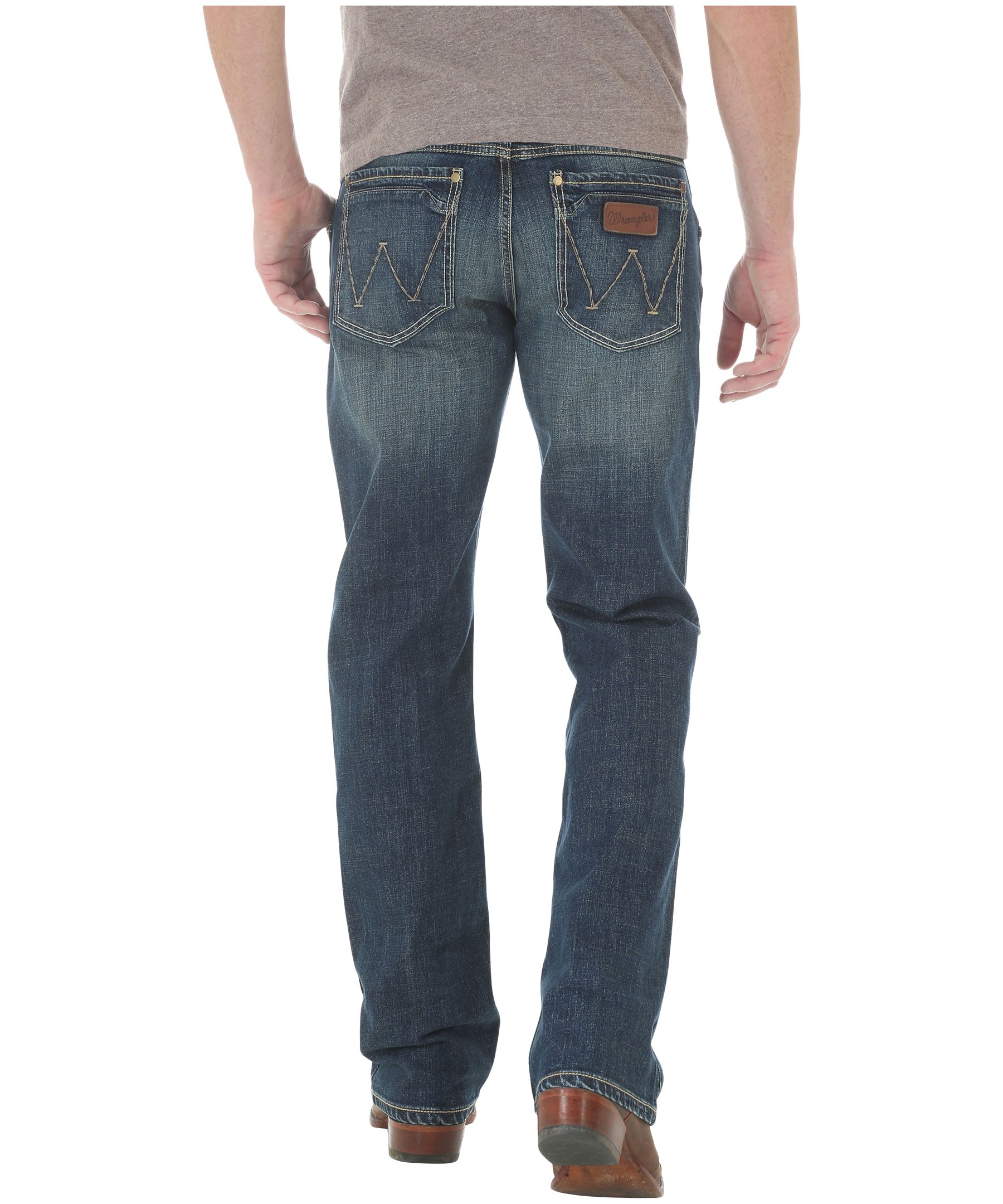 Jean à jambe semi-évasée de Wrangler, pour hommes, Retro | Marks