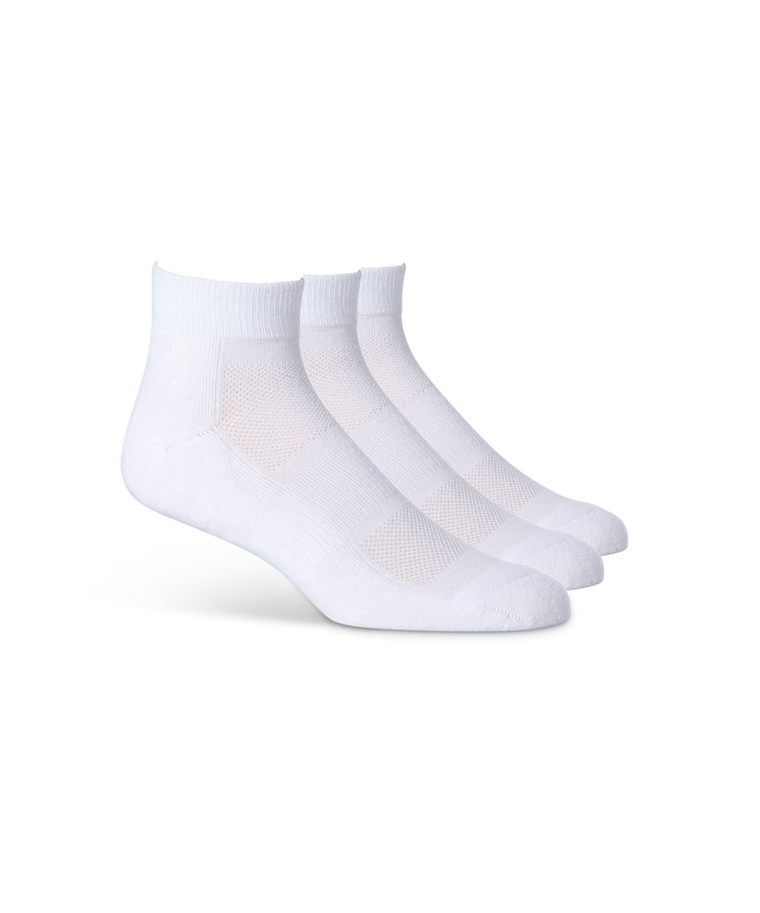 Matrix Men's 3 Pack Quad Comfort Quarter Sport Socks | Marks