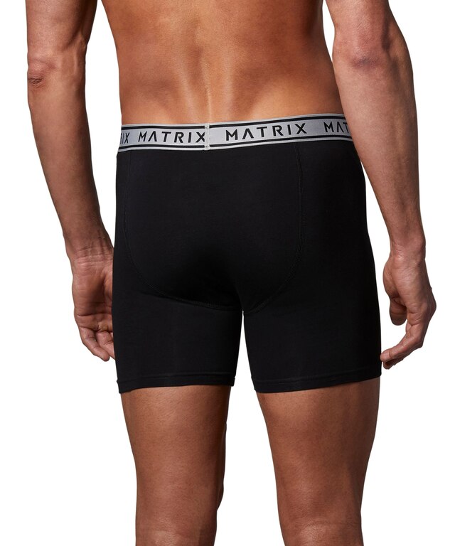 Matrix Men's 2 Pack Cotton Stretch Boxer Briefs Underwear | Marks