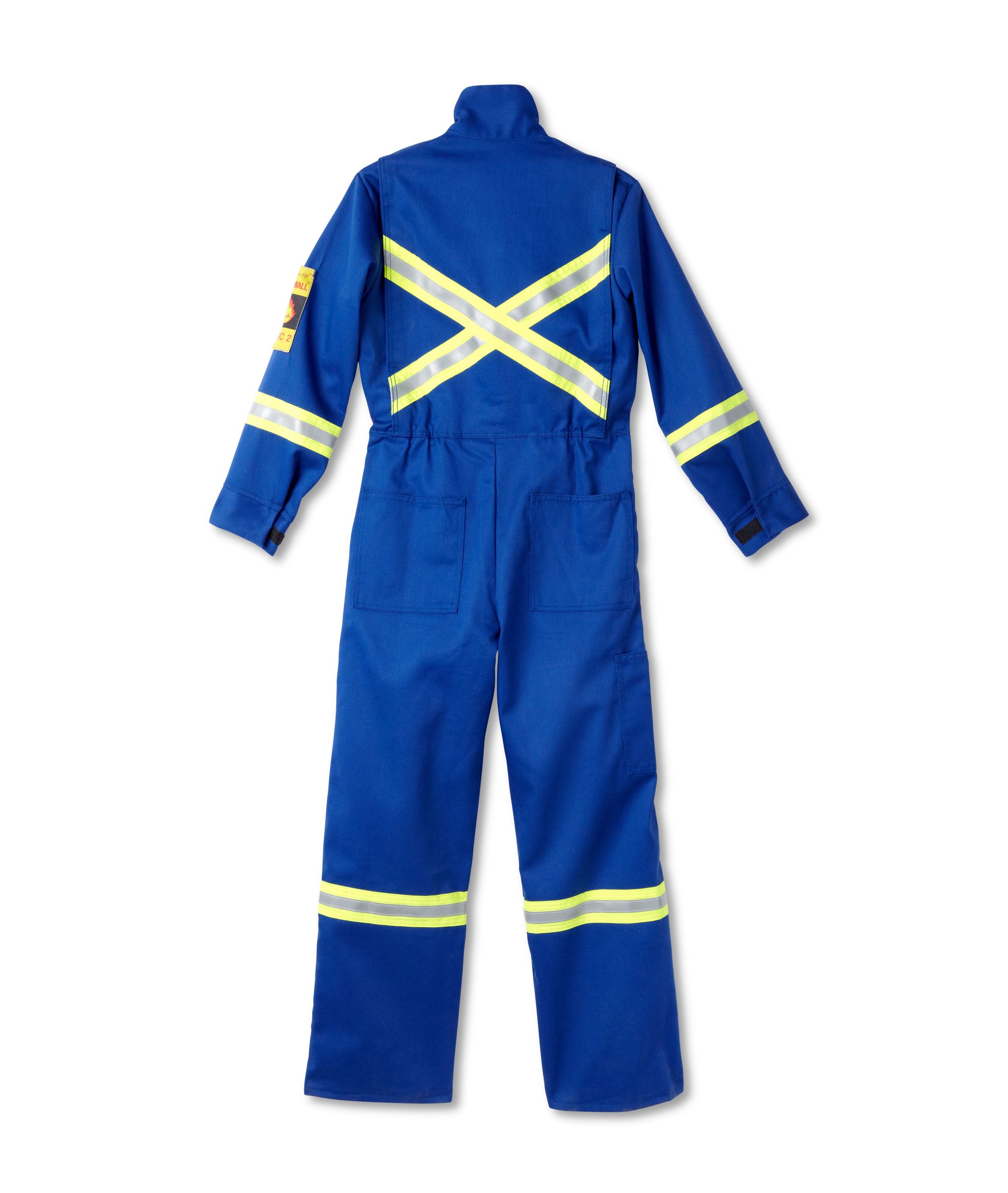 FireWall Workwear Men's Flame Resistant Striped Coveralls | Mark's