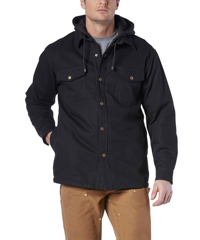 Dakota WorkPro Series Men's Sherpa Lined Hooded Duck Work Shirt | Mark's