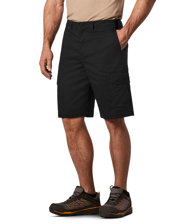 Dakota WorkPro Series Men's Stretch Poly/Cotton Cargo Work Shorts | Marks